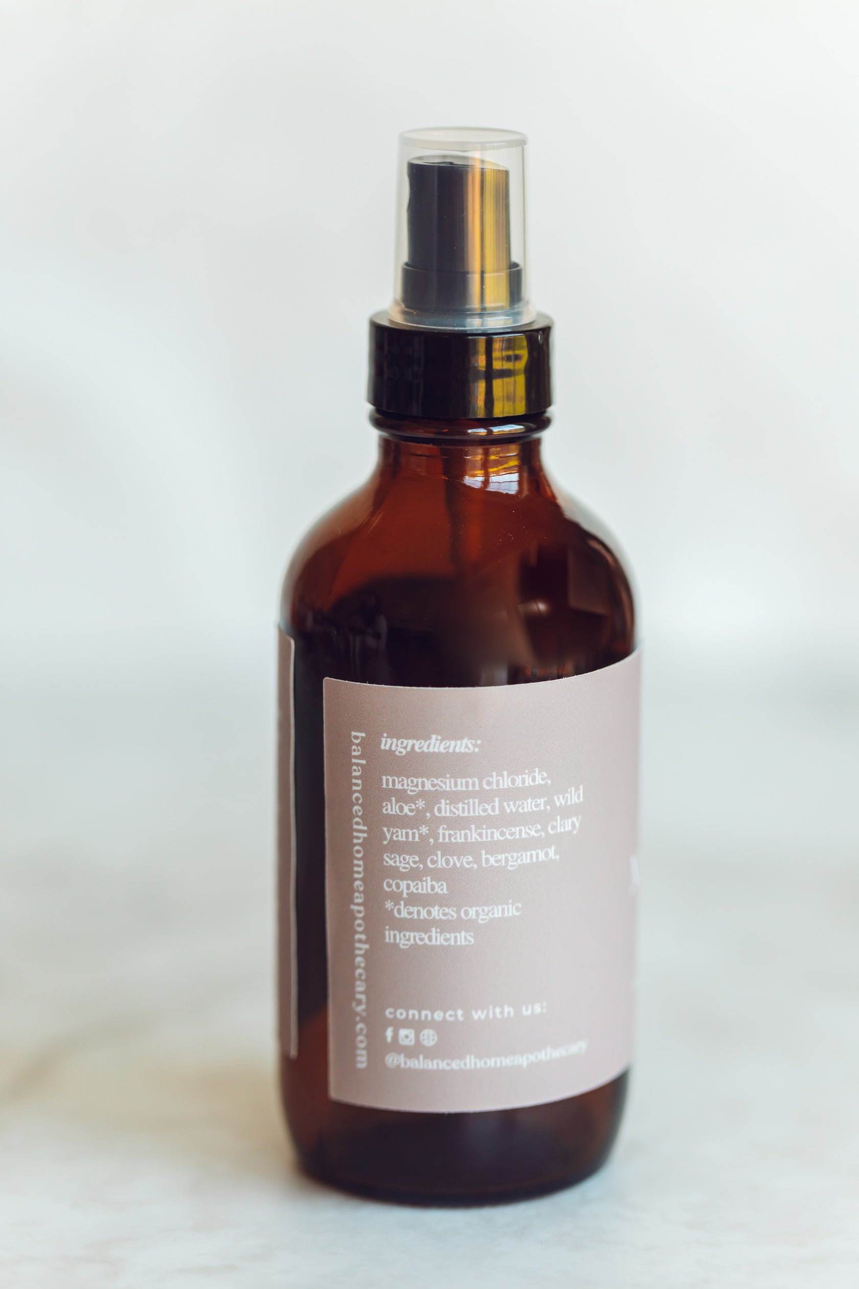 Hormones Magnesium Spray with Organic Wild Yam – Balanced Home Apothecary